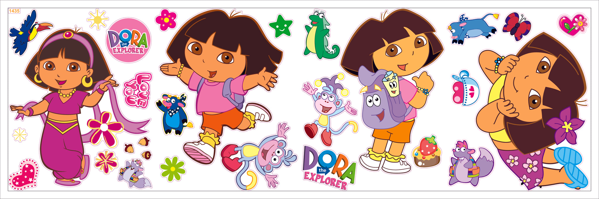 Dora The Explorer Wall Decals Hd Pictures Asian Paints Peel And Stick