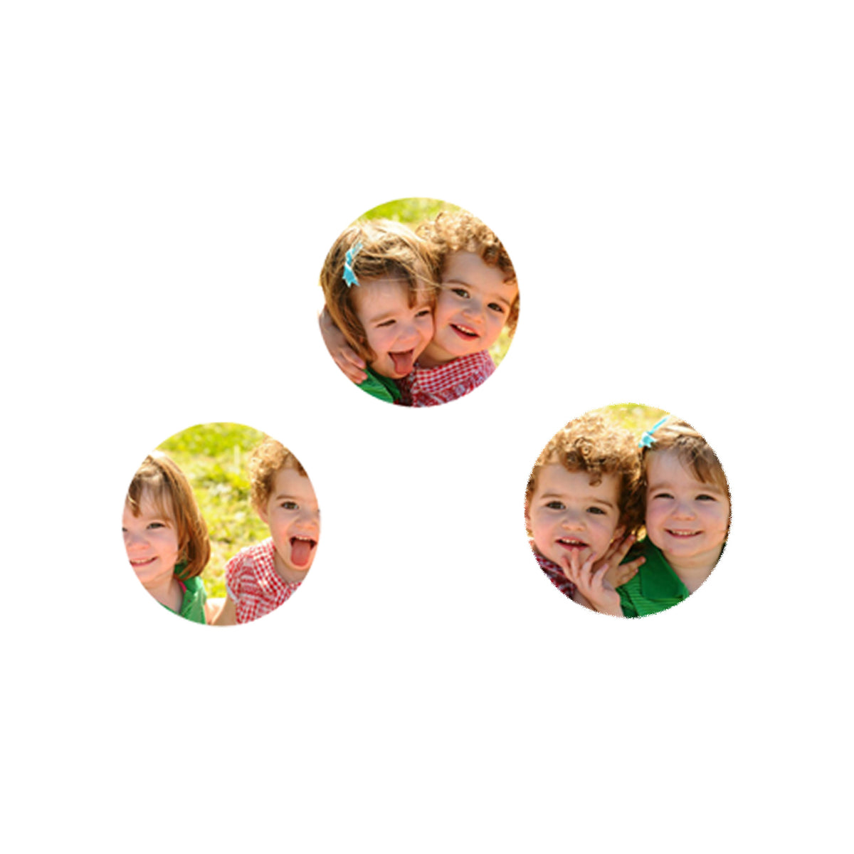 3x Personalised Photo Wall Decal AW1006