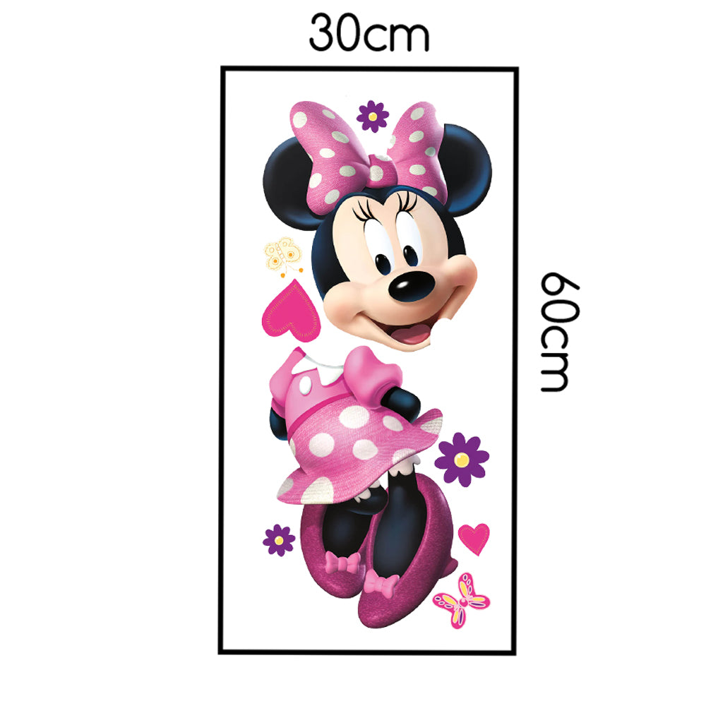 Full Body Minnie Mouse Silhouette