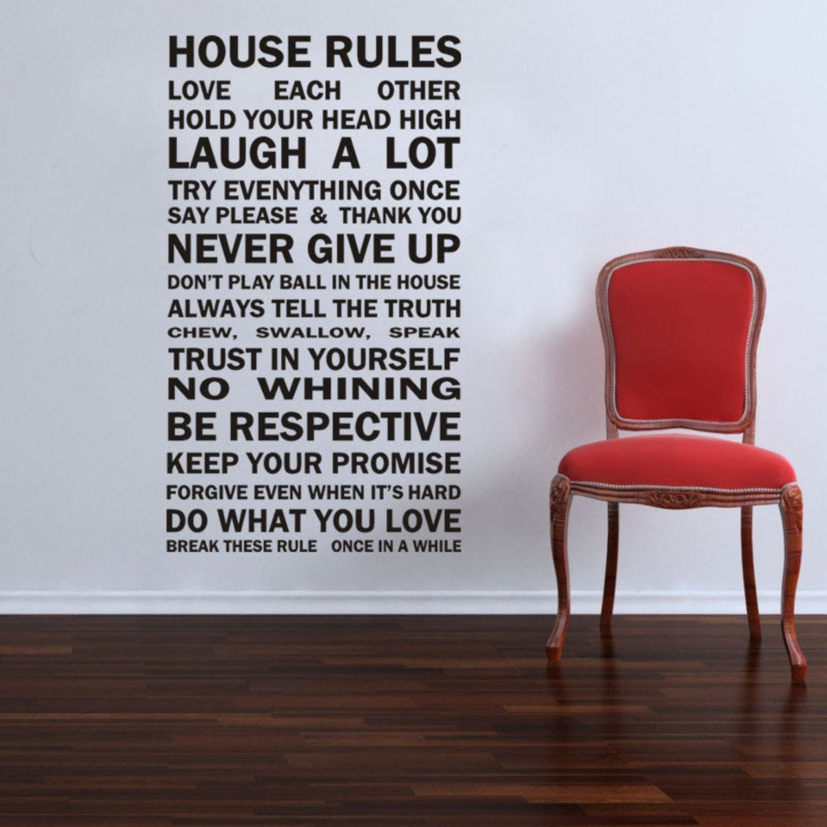 Quote - House Rules
